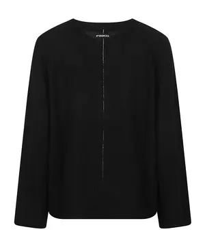 Pinko Long Sleeve V-neck Sweater