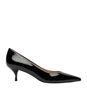 STUART WEITZMAN Power 50 Kitten Heel Pumps - Black