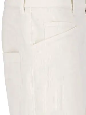 NILI LOTAN Tailored Trousers With Patch Pockets - White