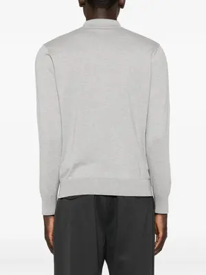 Eleventy Long-sleeve Polo Shirt