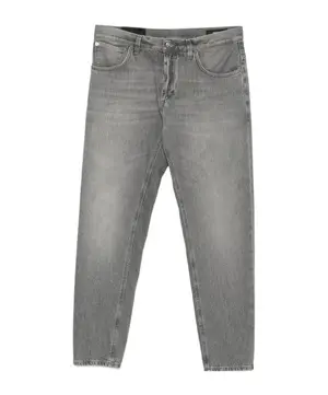 DONDUP Faded Tapered Jeans - Gray