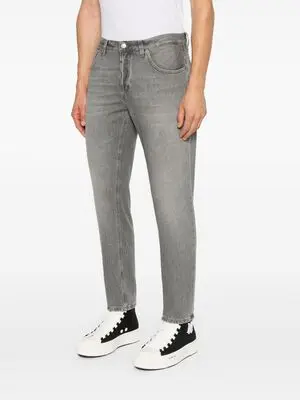 DONDUP Faded Tapered Jeans
