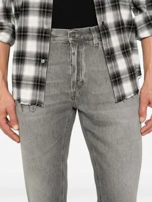DONDUP Faded Tapered Jeans