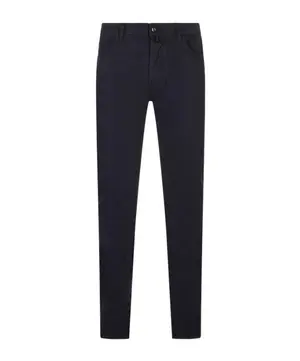 Jacob Cohen Five-pocket Casual Trousers - Black