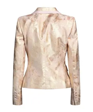 Dolce & Gabbana Two-tone Metallic Blazer