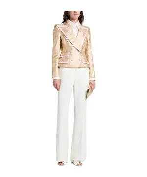 Dolce & Gabbana Two-tone Metallic Blazer