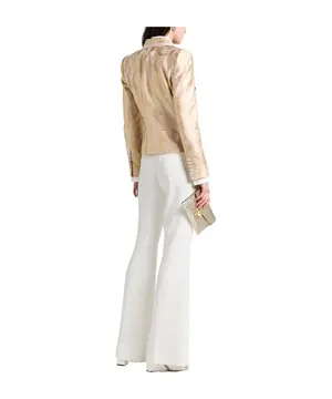 Dolce & Gabbana Two-tone Metallic Blazer