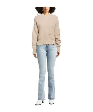 Marni Solid Color Wool Knit Sweater