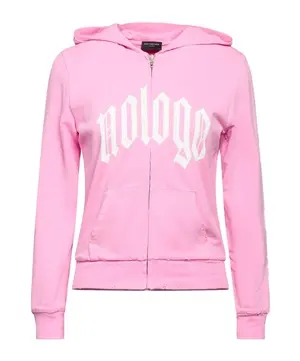Balenciaga Long Sleeve Hooded Zip Sweatshirt With Print
