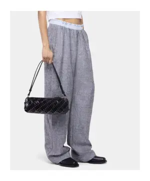 Rabanne Elasticated-waistband Straight-leg Trousers
