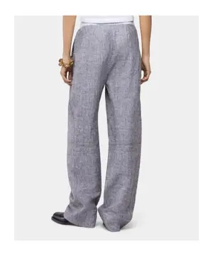 Rabanne Elasticated-waistband Straight-leg Trousers