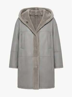 Peserico Double-faced Long-sleeve Coat