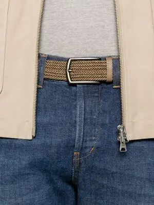 DONDUP Faded Detail Denim Trousers