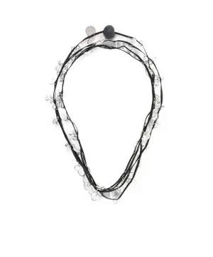 MARIA CALDERARA Clear Crystal Long Necklaces - Trasparent
