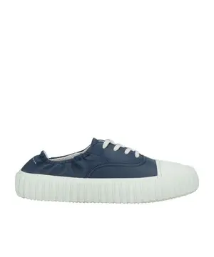 MAISON MARGIELA Minimalist Low-top Leather Shoes - Blue