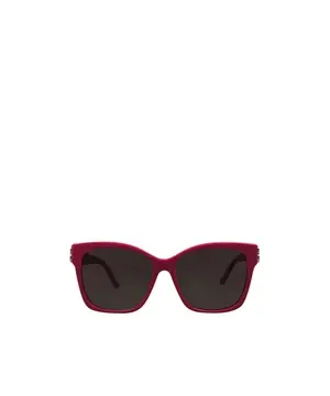 Balenciaga Square Frame Sunglasses - Black