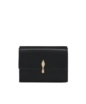 CHRISTIAN LOUBOUTIN Compact Wallet - Black