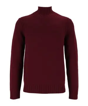 BALLANTYNE Ballantyne Turtleneck Knit Top Brown