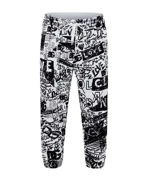 Dolce & Gabbana Pattern Printed Sweatpants - Black