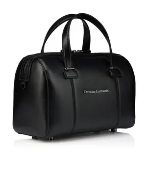 CHRISTIAN LOUBOUTIN Logo Top Handle Tote Bag - Black