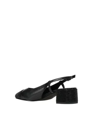Tory Burch Embellished Block Heel Slingbacks