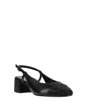 Tory Burch Embellished Block Heel Slingbacks