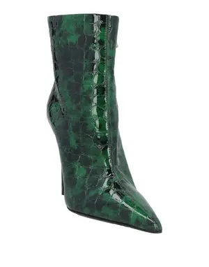 Dolce & Gabbana Croc-embossed Ankle Boots