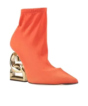 Dolce & Gabbana Solid Color Ankle Boots