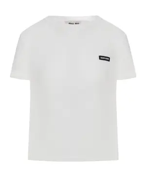 Miu Miu Short-sleeved T-shirt