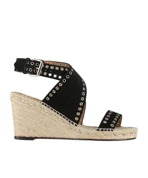 Isabel Marant Étoile Espadrille Wedge Sandals With Buckle Fastening - No