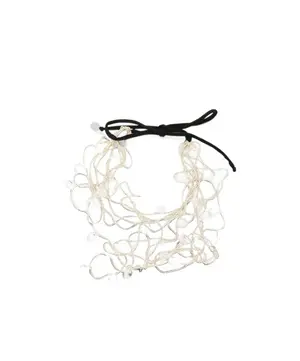 MARIA CALDERARA Beaded Statement Necklace - No