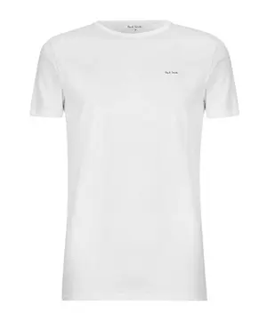 Paul Smith Logo Crew Neck T-shirt - White