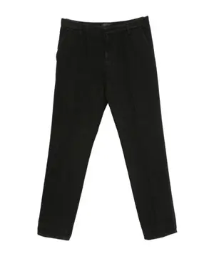 DONDUP Dondup Turn-Up Trim Straight-Leg Jeans No