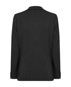 Dolce & Gabbana Logo Striped Blazer