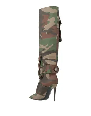 Dolce & Gabbana Camouflage High-heeled Boots