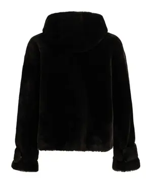 BLANCHA Hooded Fur Jacket