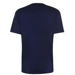 Polo Ralph Lauren Navy Round-neck Logo T-shirt - Blue