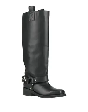 GANNI Riding Boots With Buckle Detail