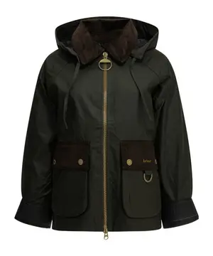Barbour Hooded Zip-up Jacket - No