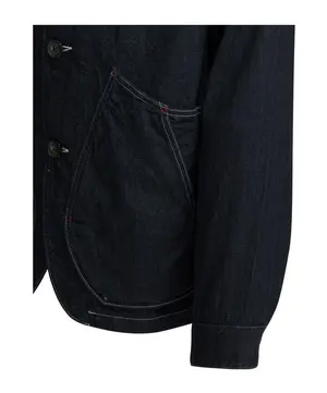 Kapital Contrast-stitch Denim Jacket