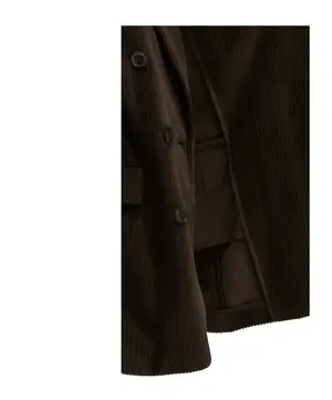CIRCOLO 1901 Double-breasted Corduroy Blazer