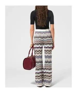 Missoni Zigzag-knit Trousers