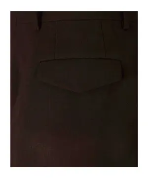 TOM FORD Wide-leg Pleated Wool Trousers