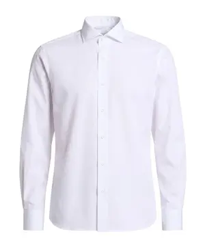 Peserico Long-sleeve Button-up Shirt - White
