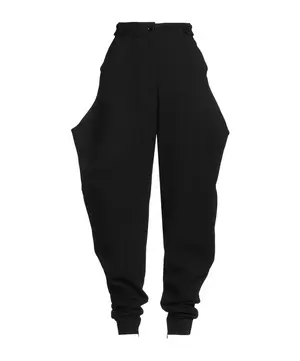 Dolce & Gabbana Solid Color Casual Trousers - Black