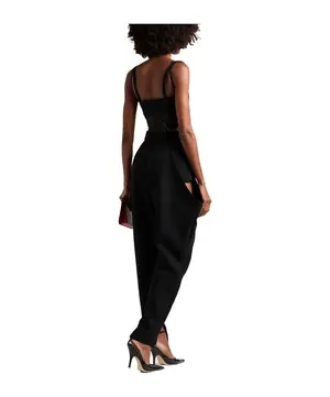 Dolce & Gabbana Solid Color Casual Trousers