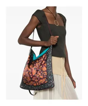 Dries Van Noten Printed Shoulder Bag