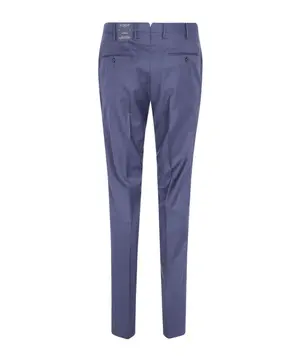 Incotex Pressed-crease Wool Tailored Trousers