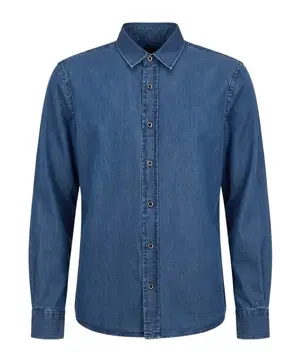 Peserico Washed Denim Shirt - No