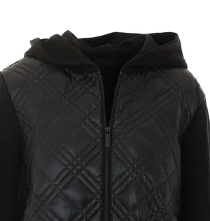 Moncler Long Sleeve Quilted Hooded Jacket